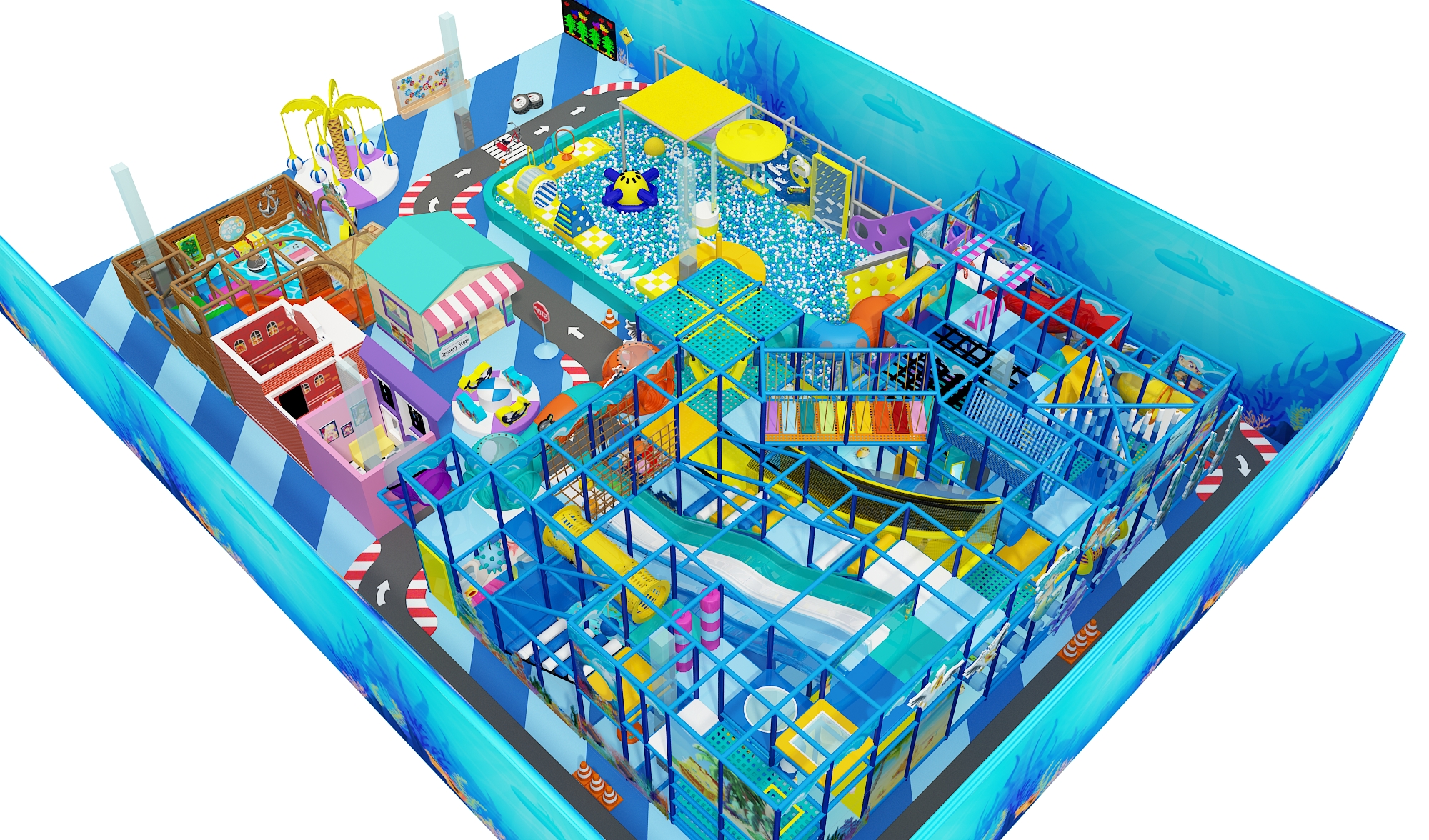Ocean Indoor Play House ocean-indoor-play-house