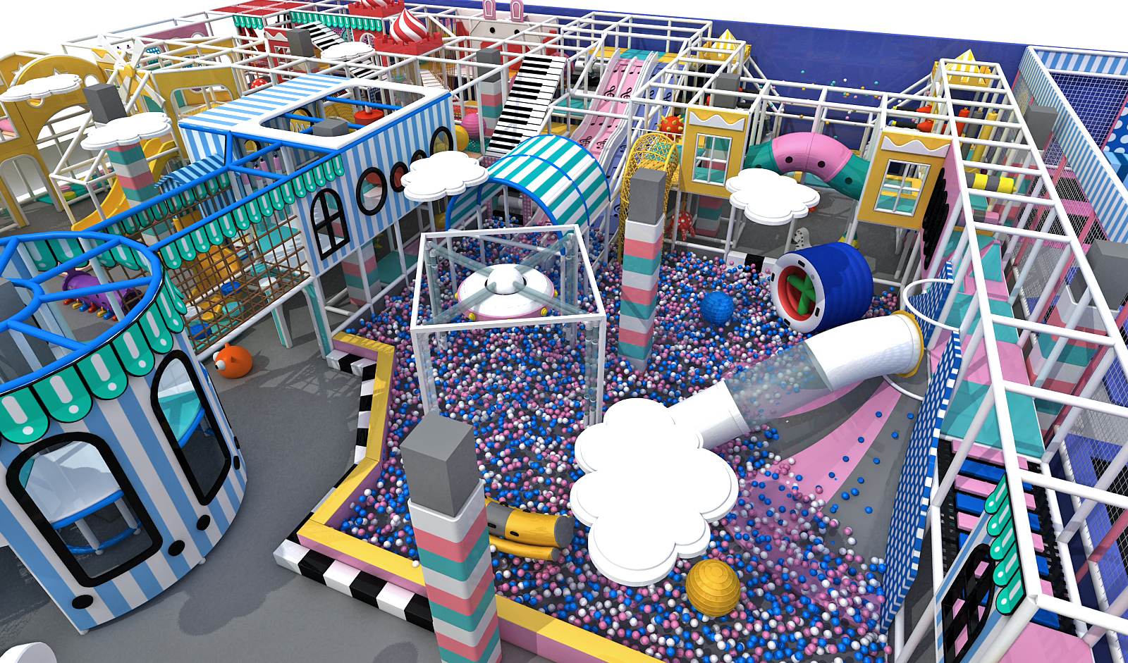 Large indoor playground